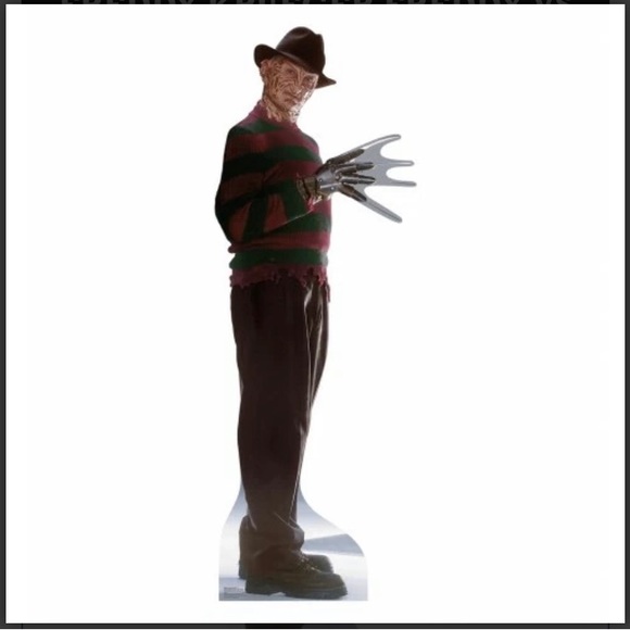 Party Supplies | Freddy Krueger Freddy Vs Jason Life Size Cardboard ...